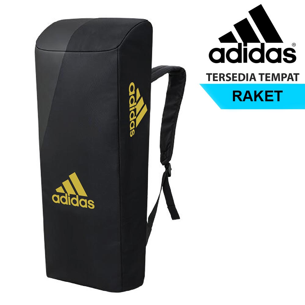 Tas Raket Badminton Bulutangkis Tenis Adidas VS3.1 3 Black - Alat Olahraga