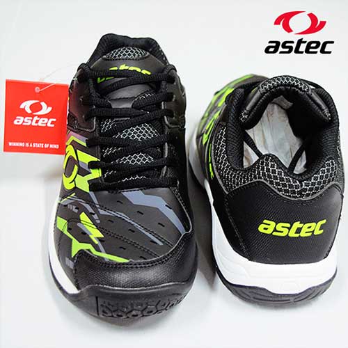 Sepatu Badminton Astec Fayre Hitam - Alat Olahraga