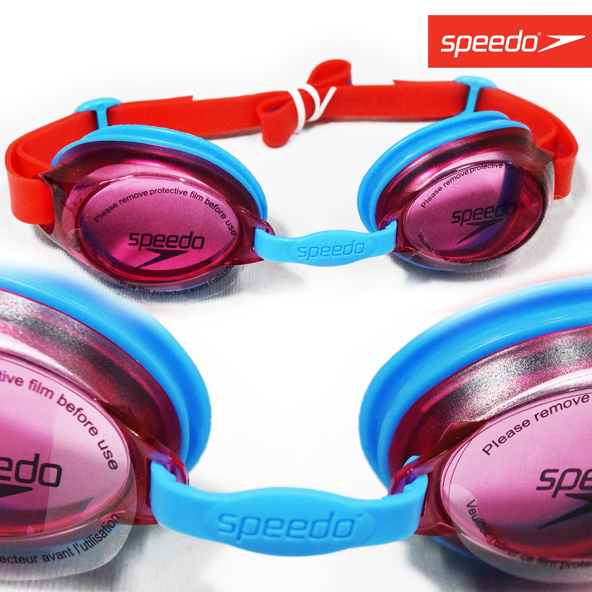 Kacamata Renang Speedo JET V2 GOG (K/U) TQ/RD - AlatOlahraga.com