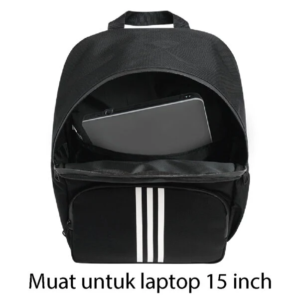 Tas Ransel Back Pack Adidas VS09 Core Black - AlatOlahraga.com