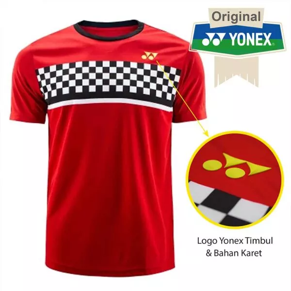 Baju Yonex RM S092 1794 COC19 S High Risk Red - AlatOlahraga.com