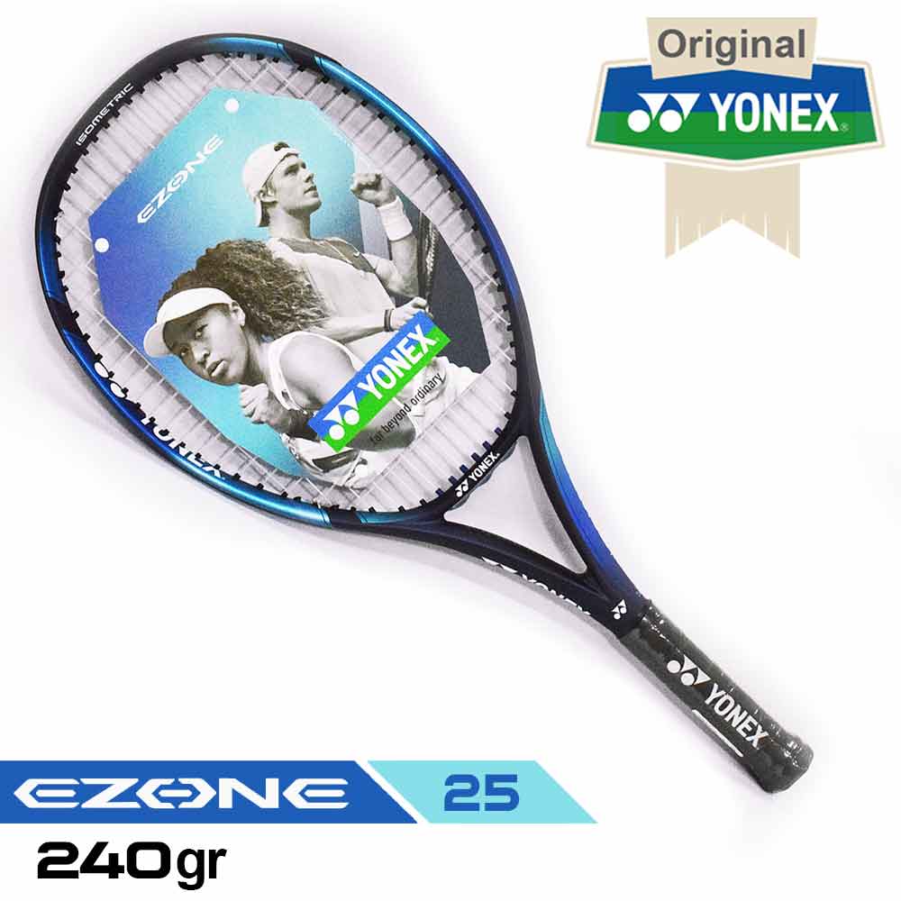 Raket Tenis Yonex Ezone 25 Junior Sky Blue 240g - Alat Olahraga