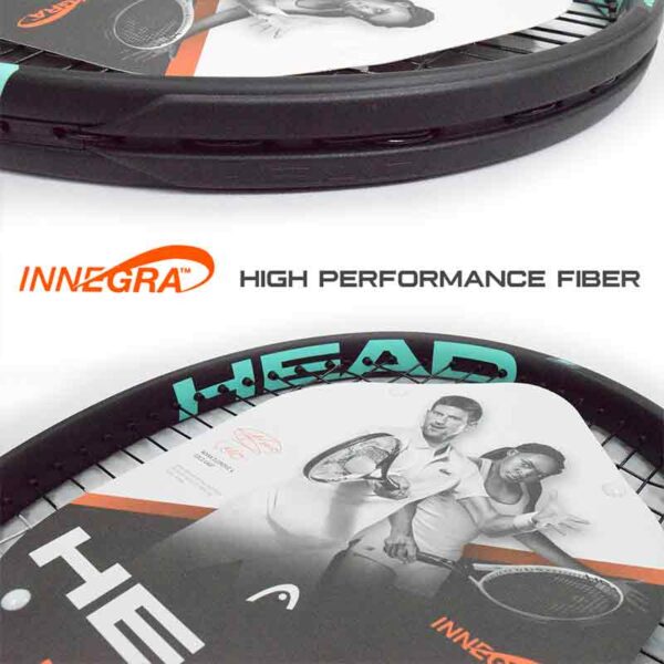 Raket Tenis Head IG Challenge MP 270g SC20 Mint - Alat Olahraga