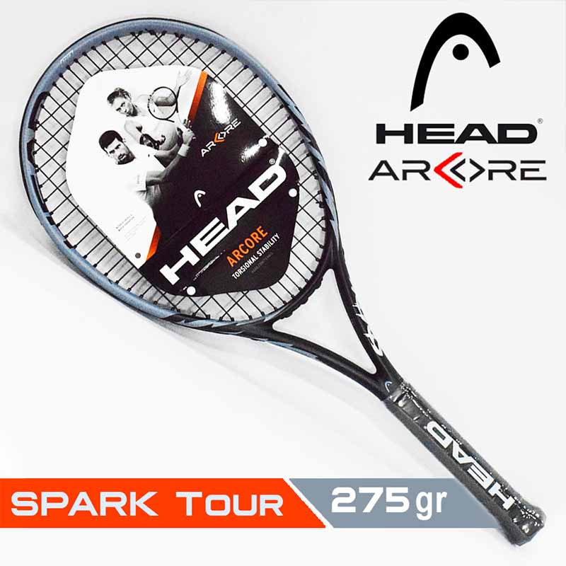 Raket Tenis Head MX Spark Tour 275g SC20 Stealth - Alat Olahraga