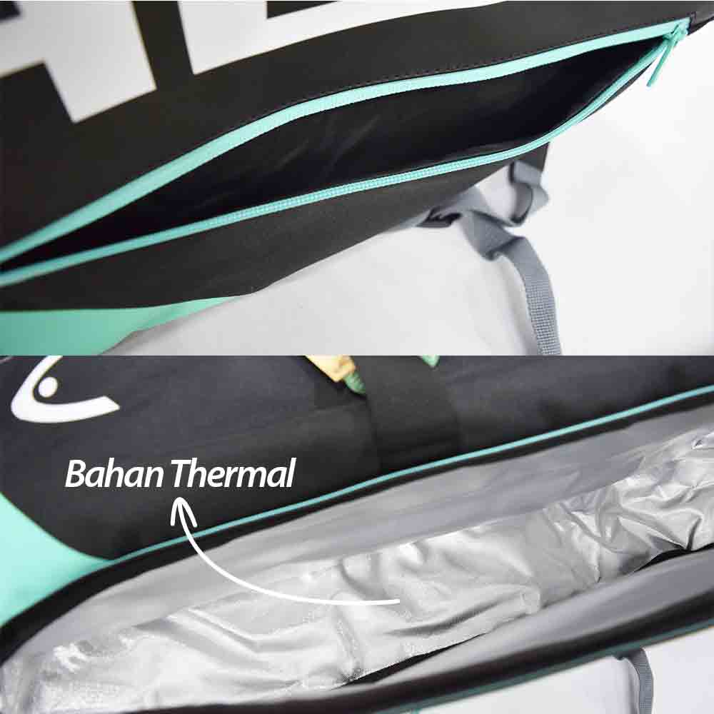 Tas Raket Tenis Head Tour Team 9R BKMI - Alat Olahraga