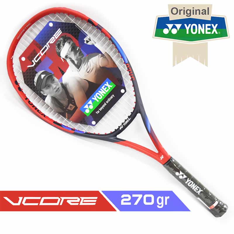 Raket Tenis Yonex Vcore Game Scarlet 270g - Alat Olahraga