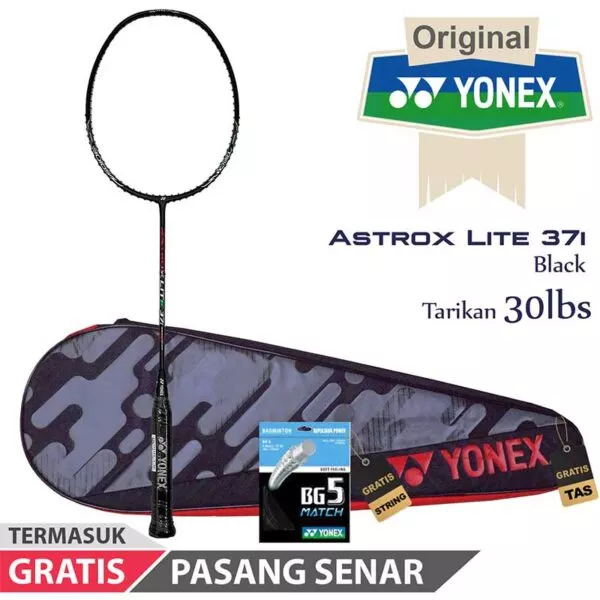 Raket Badminton Yonex Astrox Lite 37i Black - AlatOlahraga.com