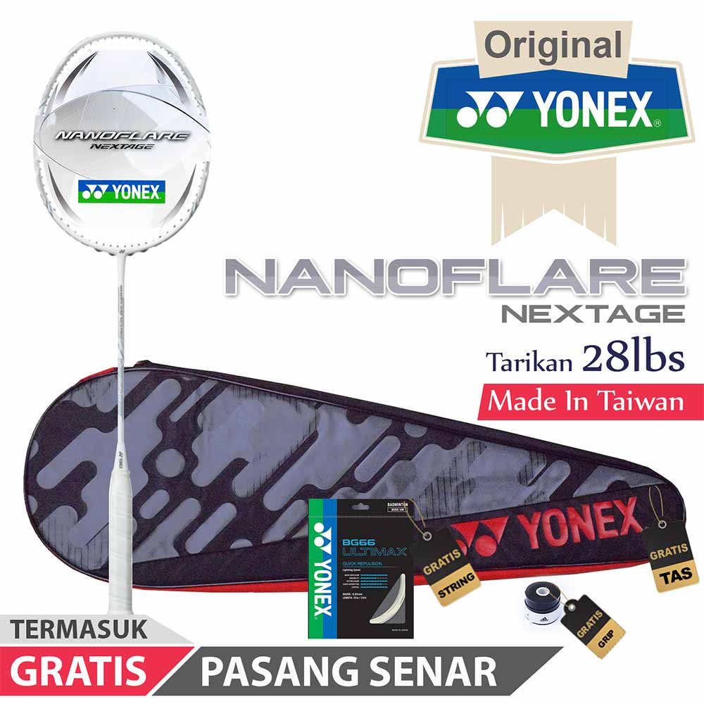 Raket Badminton Yonex Nanoflare Nextage - Alat Olahraga
