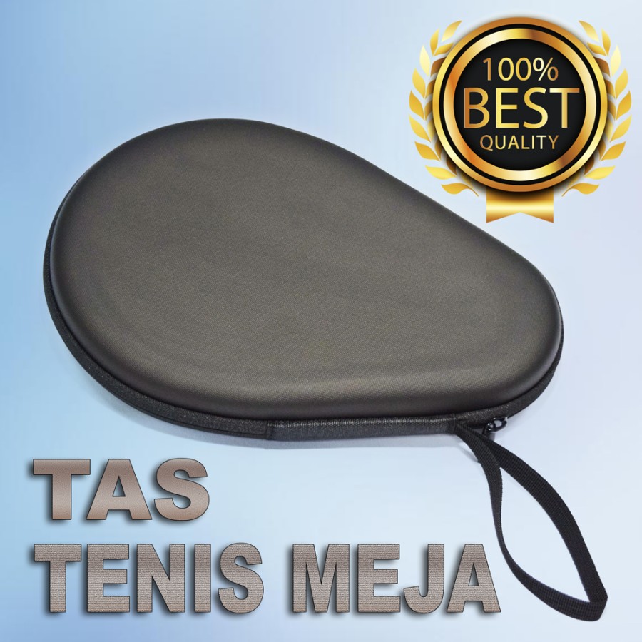 Tas Cover Hard Case Ping Pong Tenis Meja Hitam – Alat Olahraga