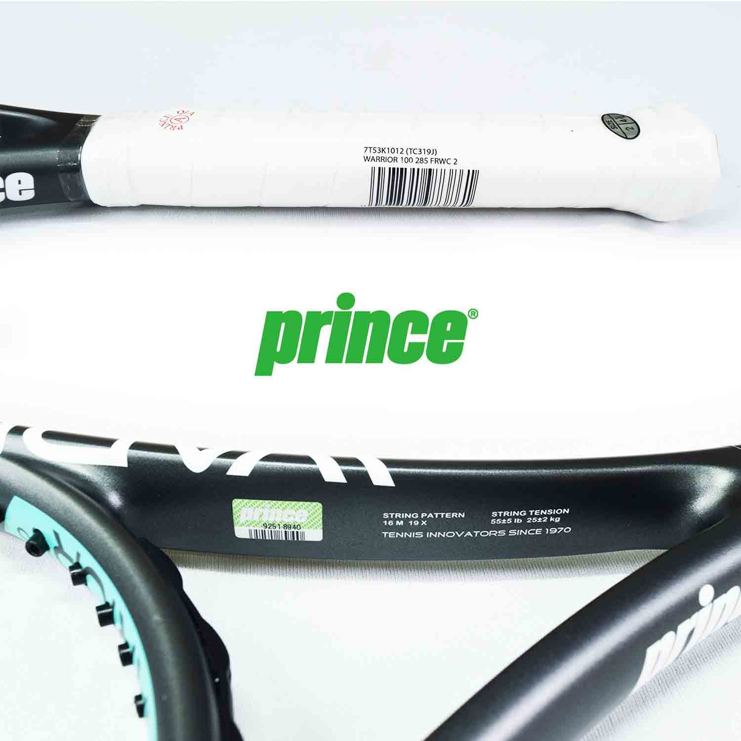 Raket Tenis Prince PRV Warrior 100 285 BK/RD Original - Alat Olahraga