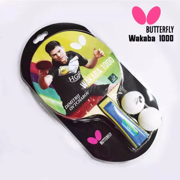 Bat Tenis Meja Butterfly Wakaba 1000 - AlatOlahraga.com