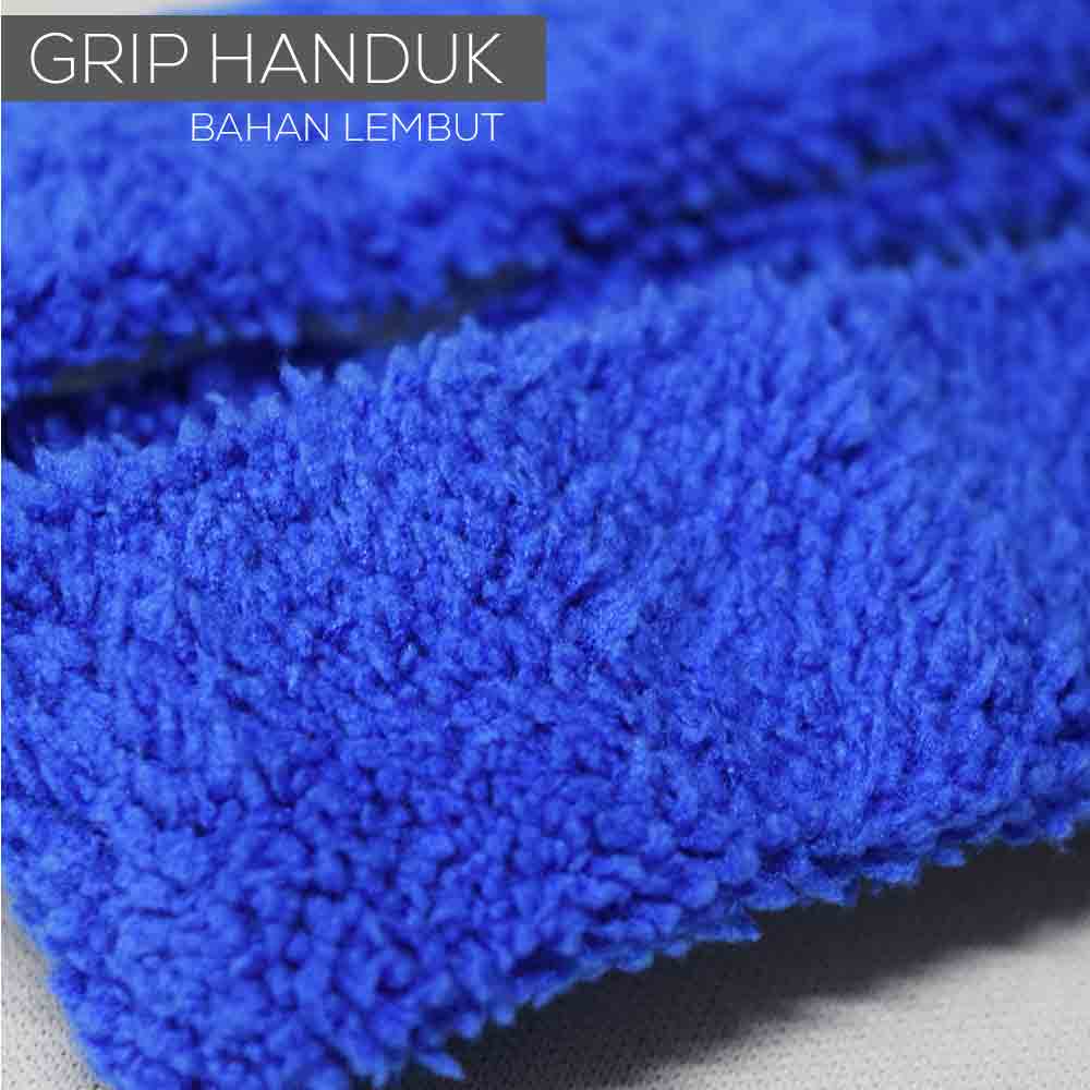 Grip Handuk Raket Badminton Tenis Biru - Alat Olahraga