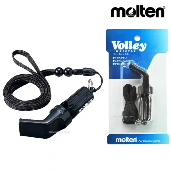 Peluit Molten Referee WVBK Black - AlatOlahraga.com